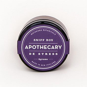 Apothecary De Stress Sniff Box – Studio Matakana