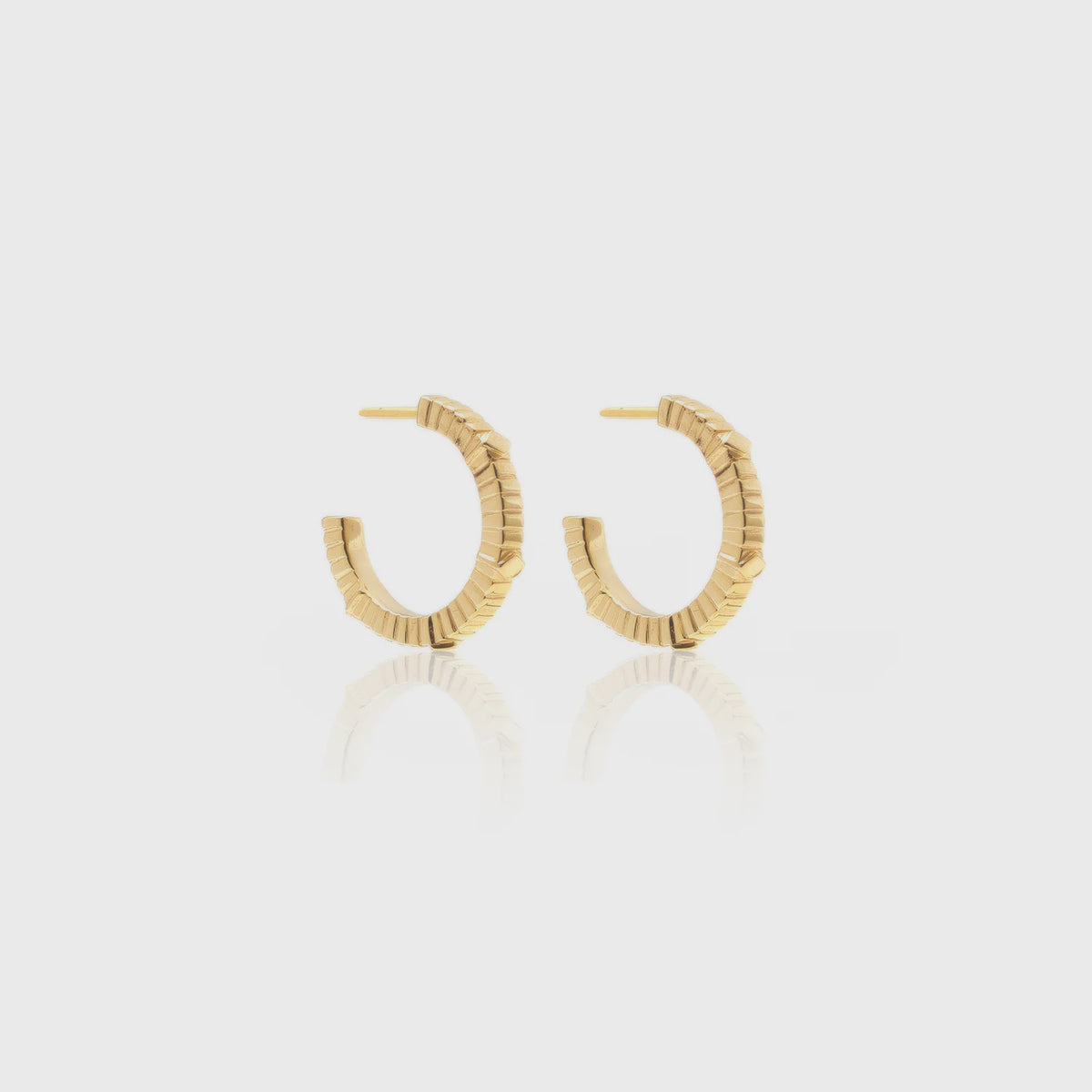 Unity Hoop Earrings - Gold – Studio Matakana